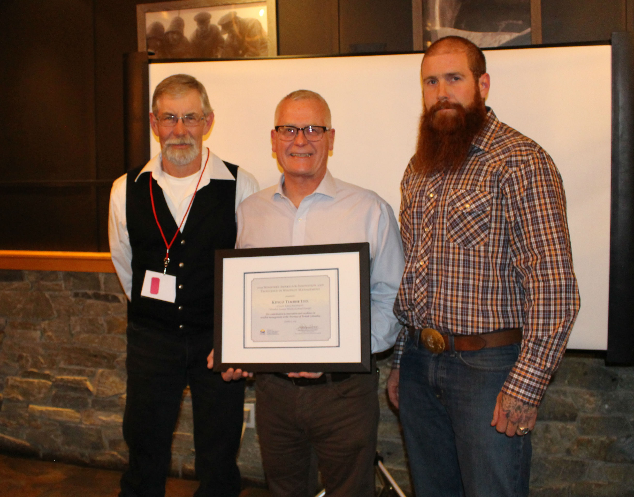 Griessel family woodlot receive minister’s award – Coast (FLNRORD ...