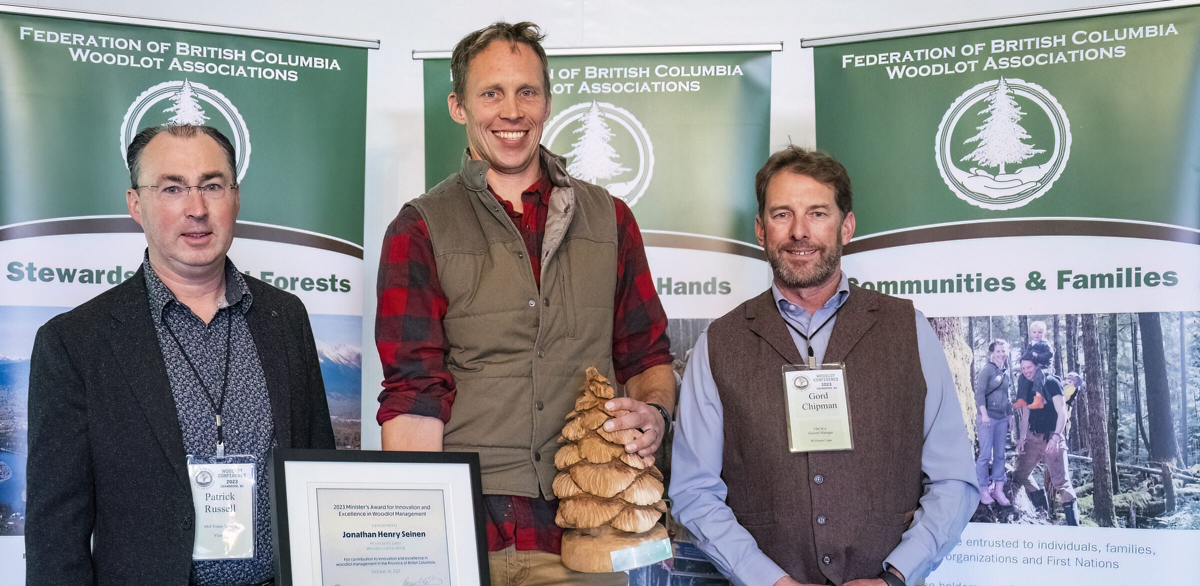 Seinen family woodlot receives 2023 Minister's Award | Woodlots BC